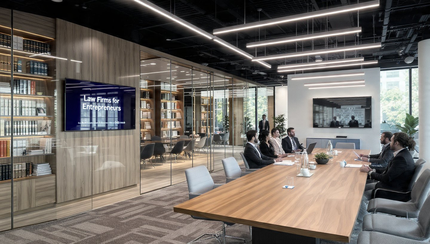 Top 5 Law Firms for Entrepreneurs in 2026 - LawyerFlux